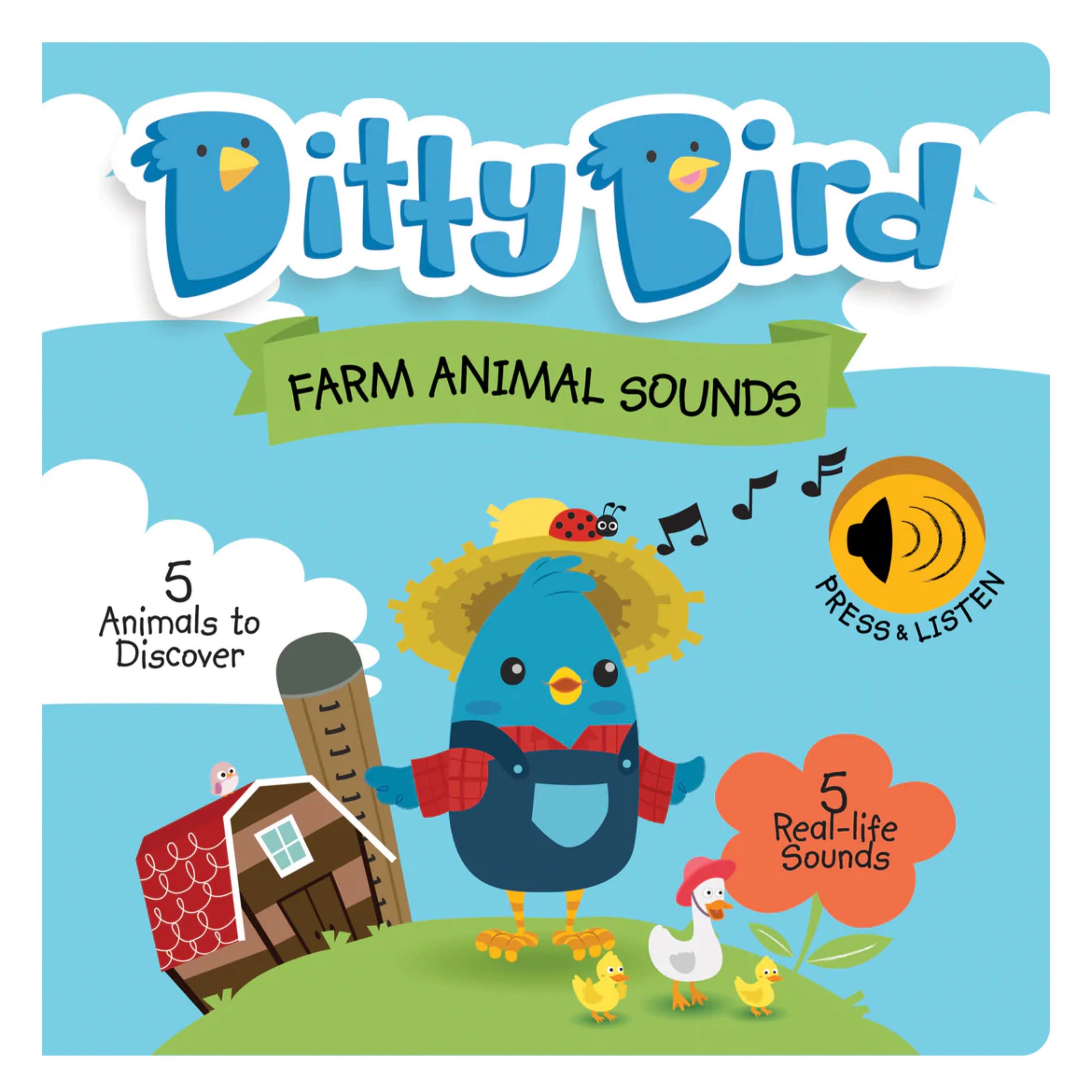 Ditty Bird Farm Animal Sounds | RPS Toys