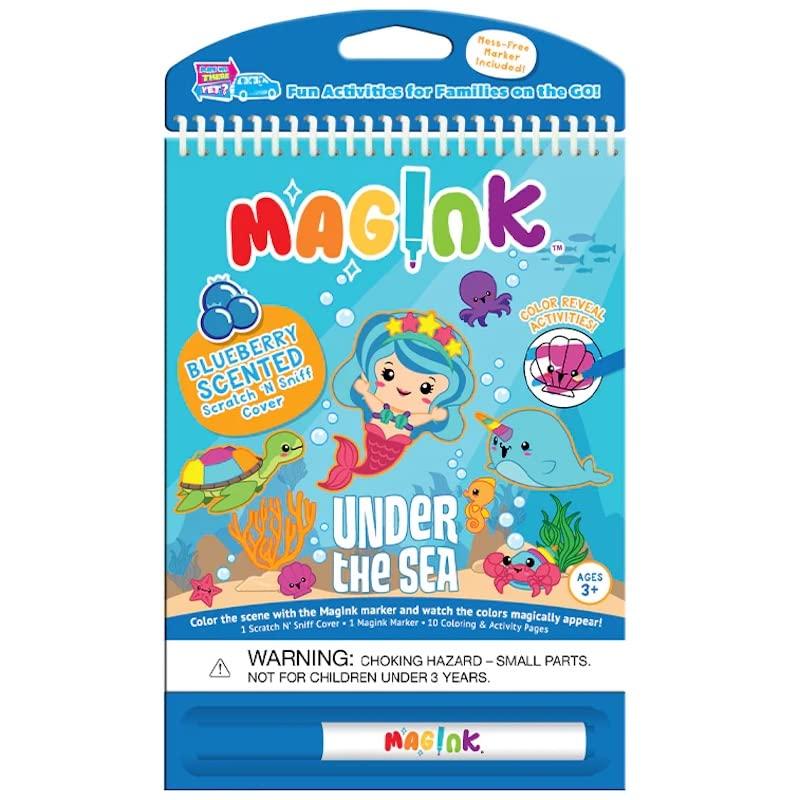 ScentCo Reveal Wonder Activity Book Under The Sea | RPS Toys