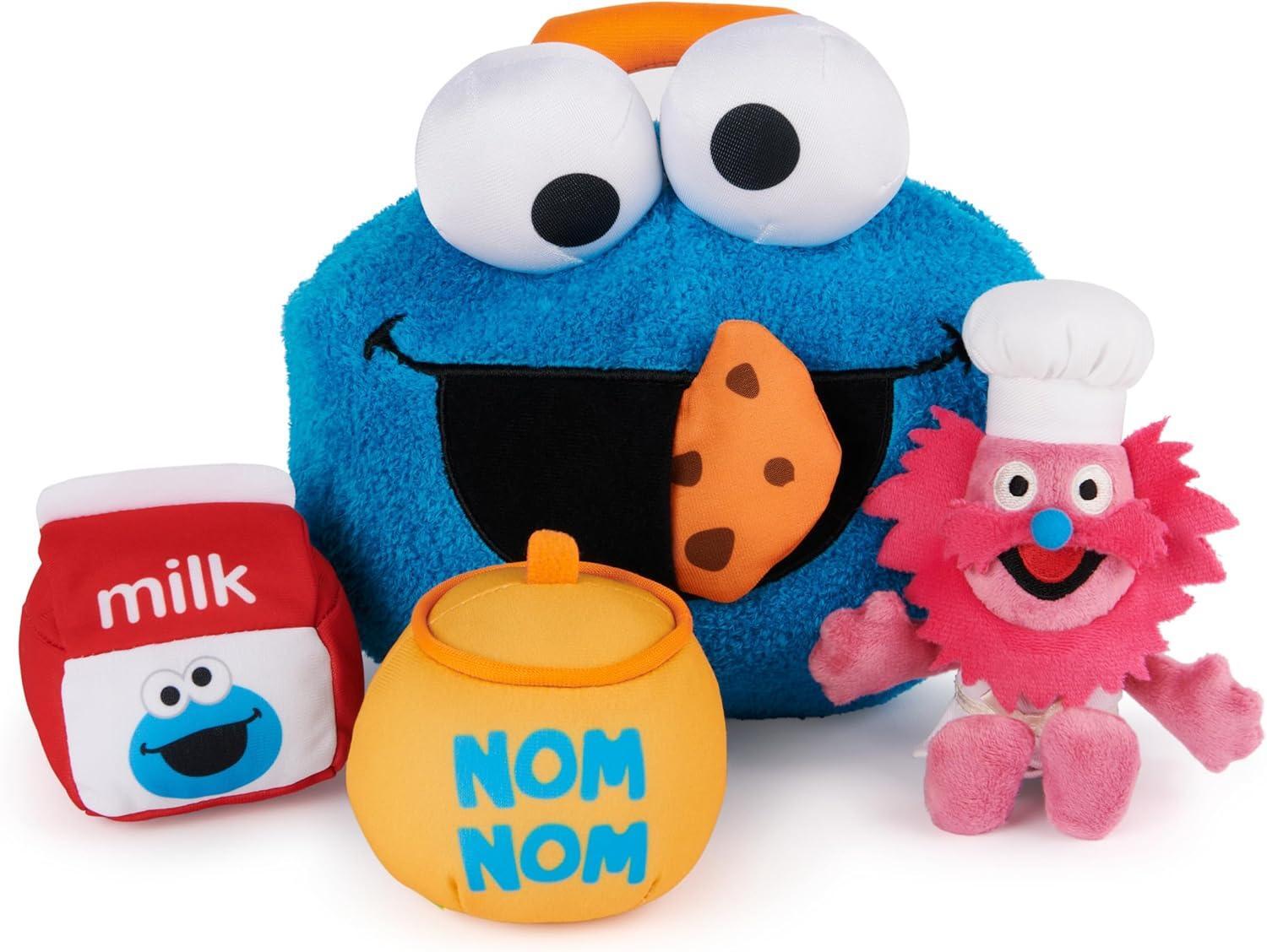 Gund Sesame Street Cookie Monster & Gonger Playset | RPS Toys